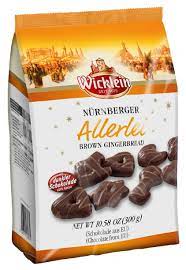 Nurnberger Lebkuchen Allerlei - Brown Gingerbread with Dark Chocolate ...