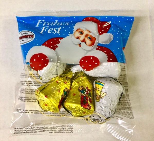 Milk Chocolate Christmas Bells in Foil – Old Country Shop